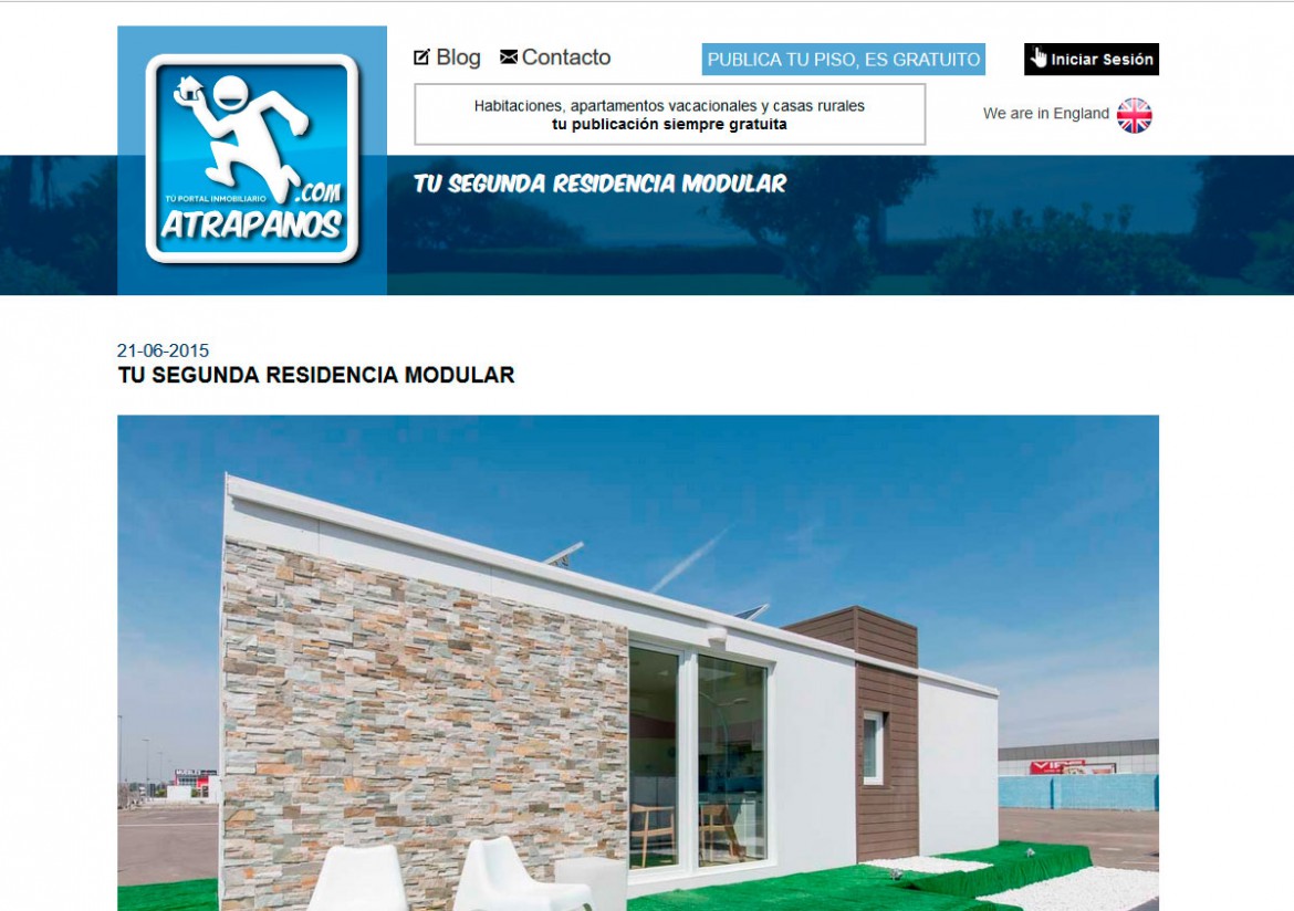 Atrápanos - Tu segunda residencia modular - inHAUS