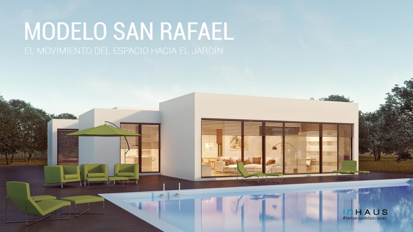Vivienda prefabricada de diseño San Rafael 3D 1P 2.195 - inHAUS