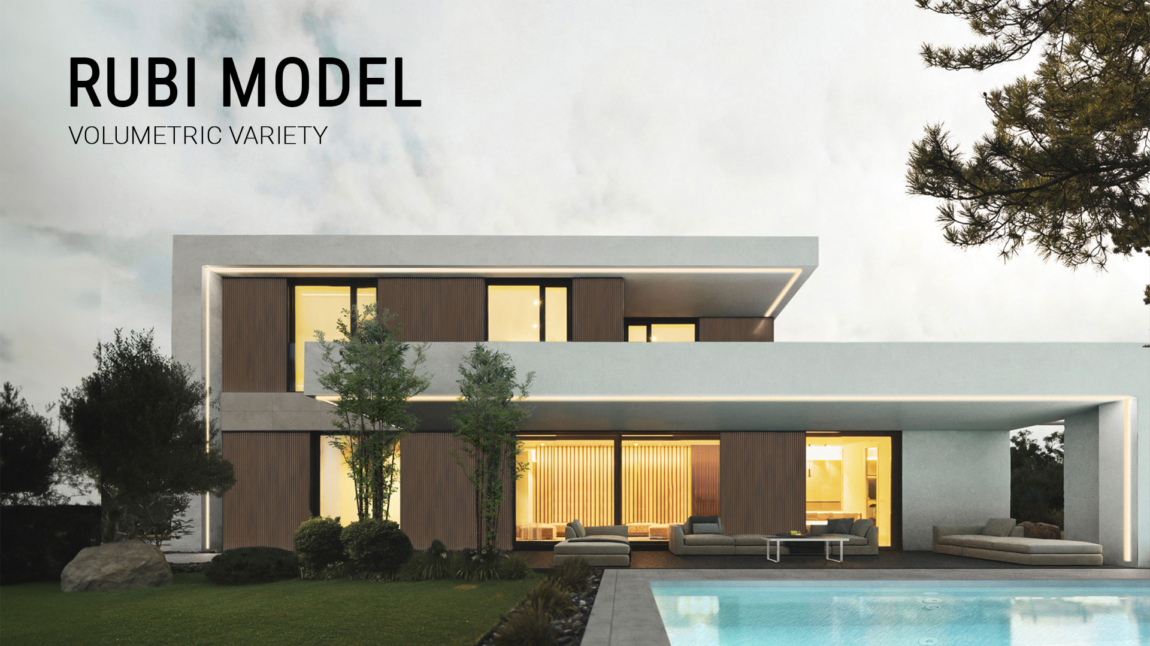 Rubi modular design house 4D 2P 2.395 - inHAUS