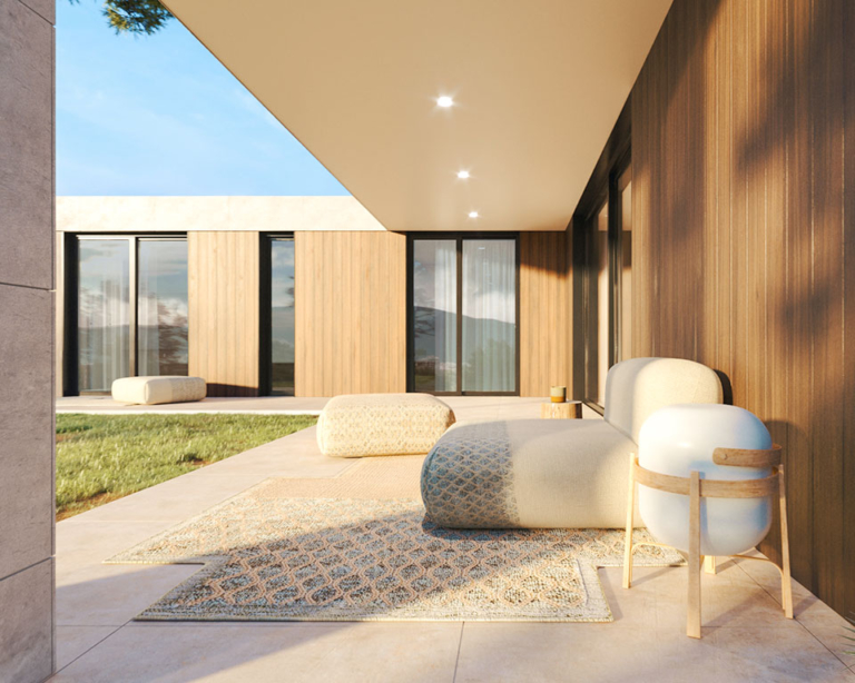 Casas modulares Barcelona | Modelo de vivienda prefabricada inHAUS