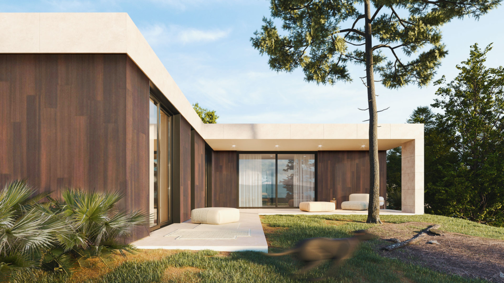 Casas modulares Barcelona | Modelo de vivienda prefabricada inHAUS