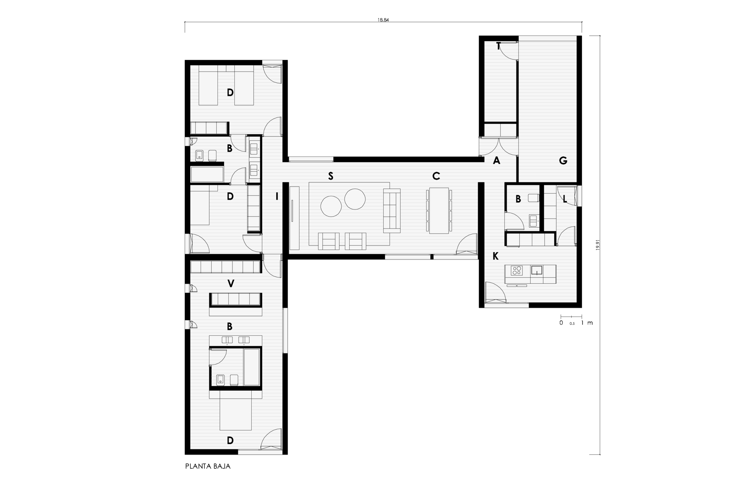 Distribuci n En Planta De Las Casas Modulares InHAUS Tipolog as 