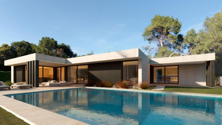 Modular house in Boadilla del Monte - A partnership with AUNA Architects